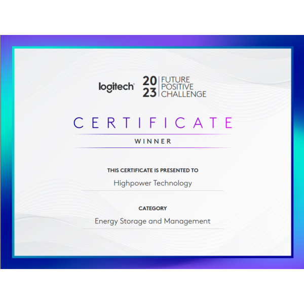 Highpower Technology wins Logitech's ''Carbon Reduction Winner''
